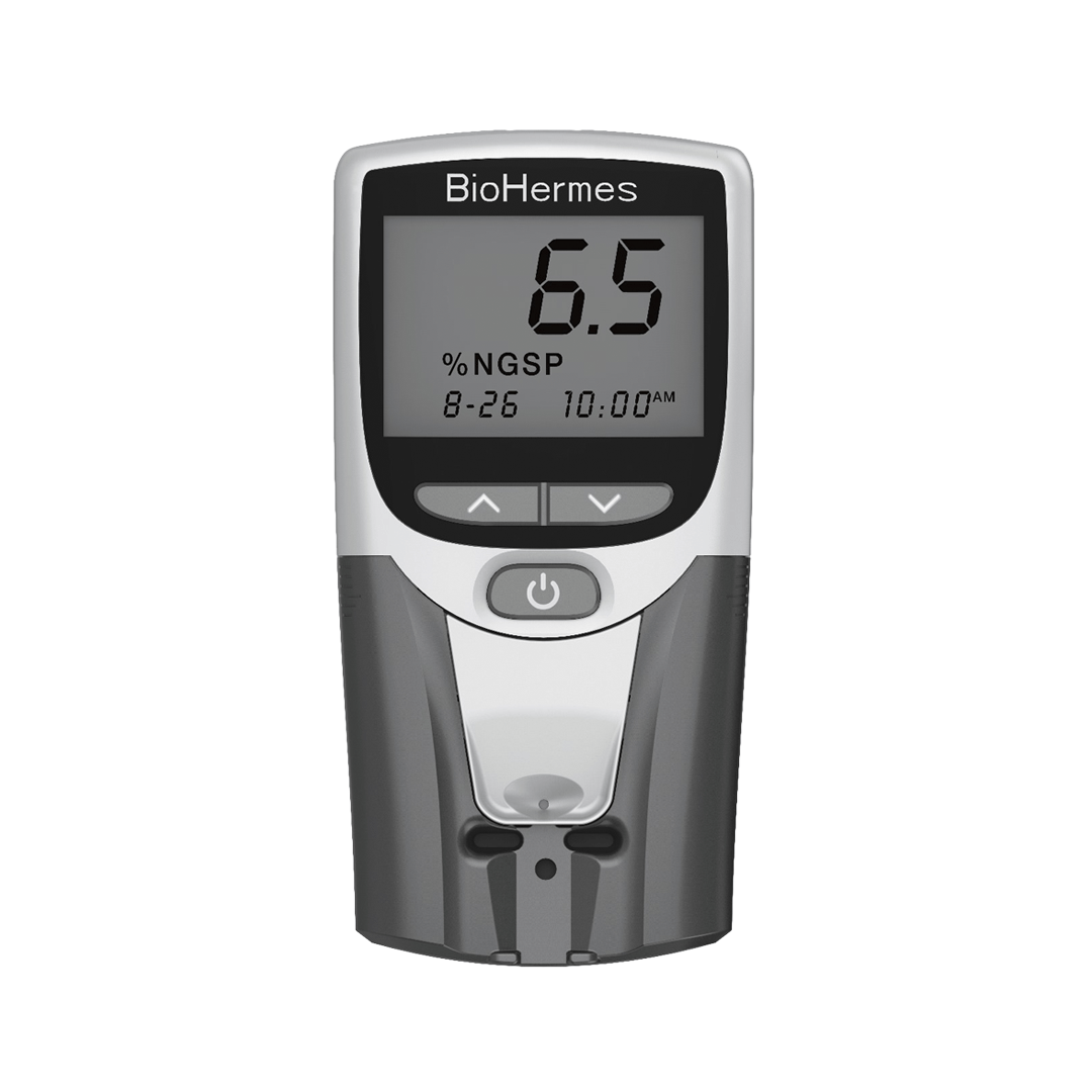 Kit Analisador Hemoglobina Glicada + 25 Testes Hemoglobina Glicada ...